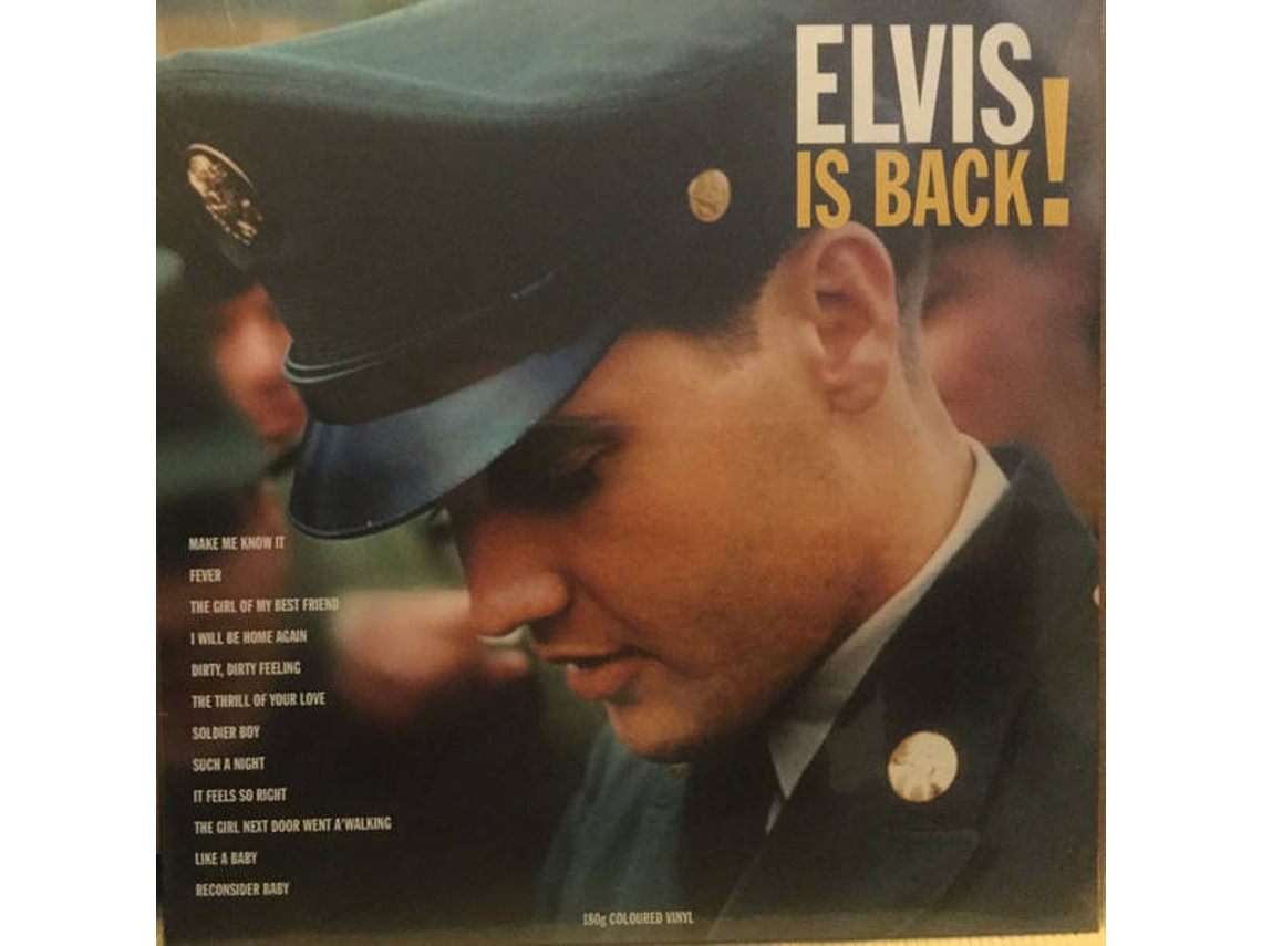 Vinil Elvis Presley - Elvis Is Back! (1CDs) | Worten.pt