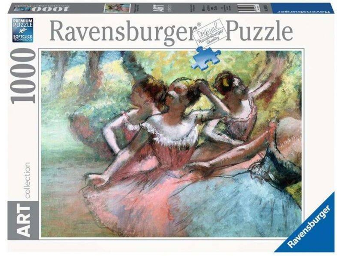 Puzzle EDUCA BORRAS Edgar Degas: Las Cuatro Bailarinas (1000 Peças ...