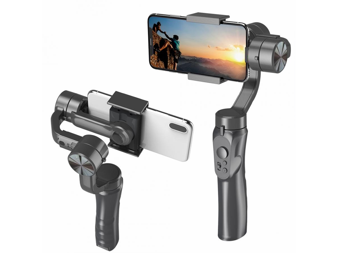 Gimbal SLOWMOOSE Anti-Vibração H4 de 3 Eixos Portátil para Smarphone ...