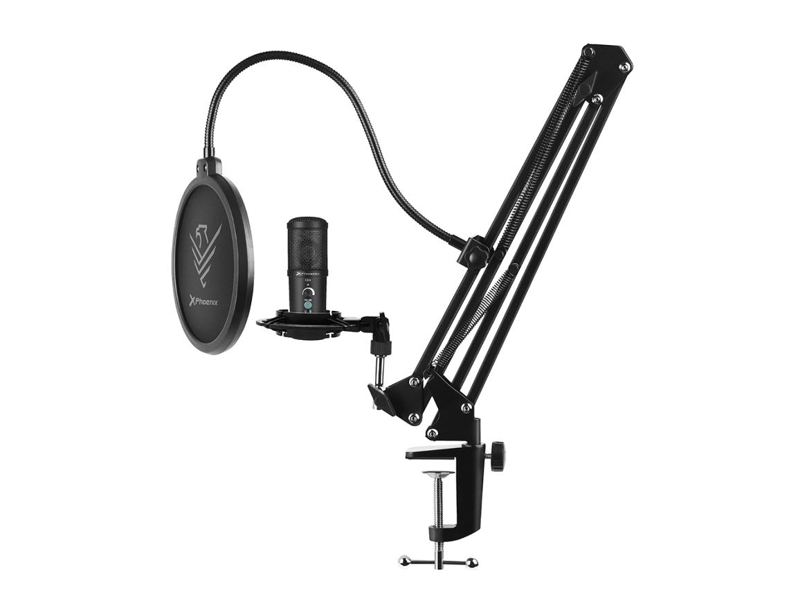 Microfone com Um Filtro Anti -Whock Filtro Usb Usb Phooenix ...