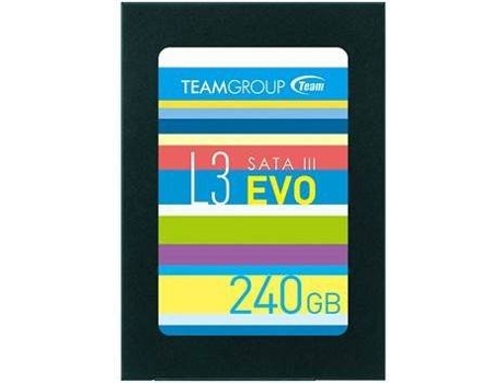 Disco SSD Interno TEAM GROUP 240 GB SATA3 L3 EVO (240 GB - SATA - 530 ...