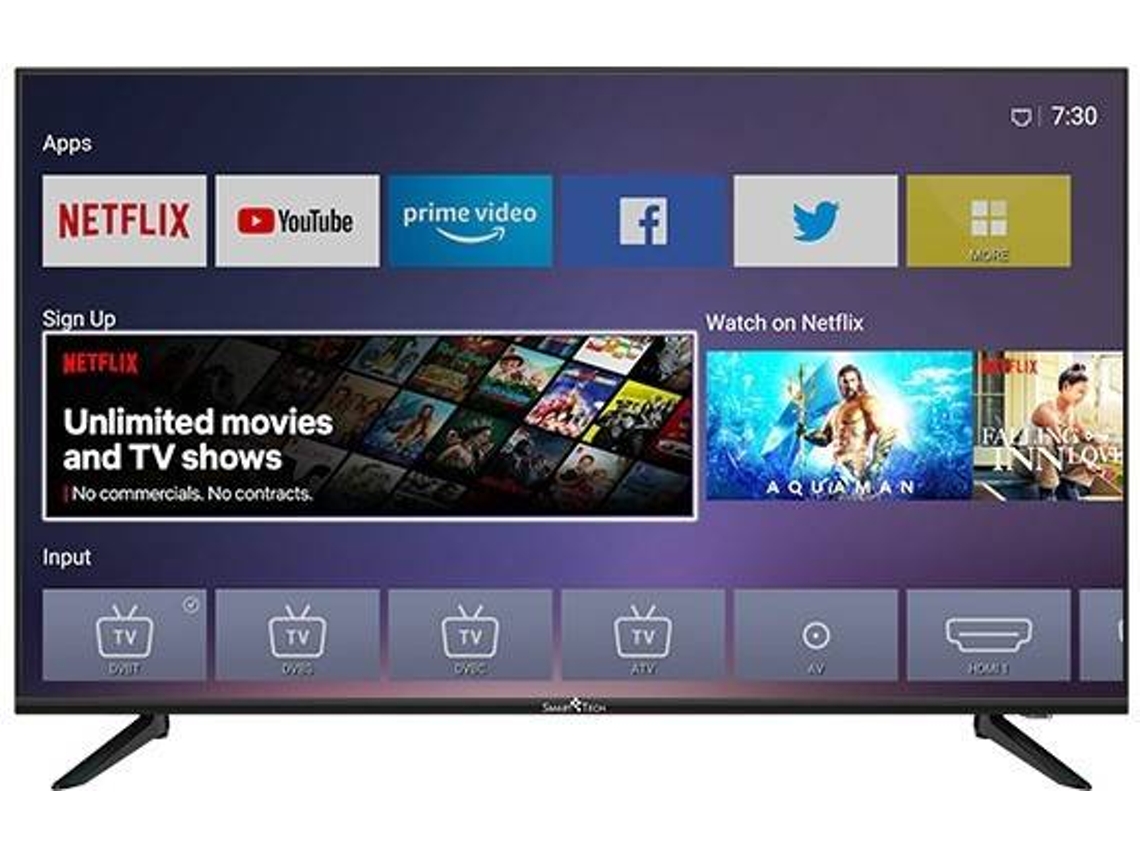 TV SMART TECH LE-43F3 (Outlet Grade A - LED - 43'' - 109 cm - 4K Ultra ...