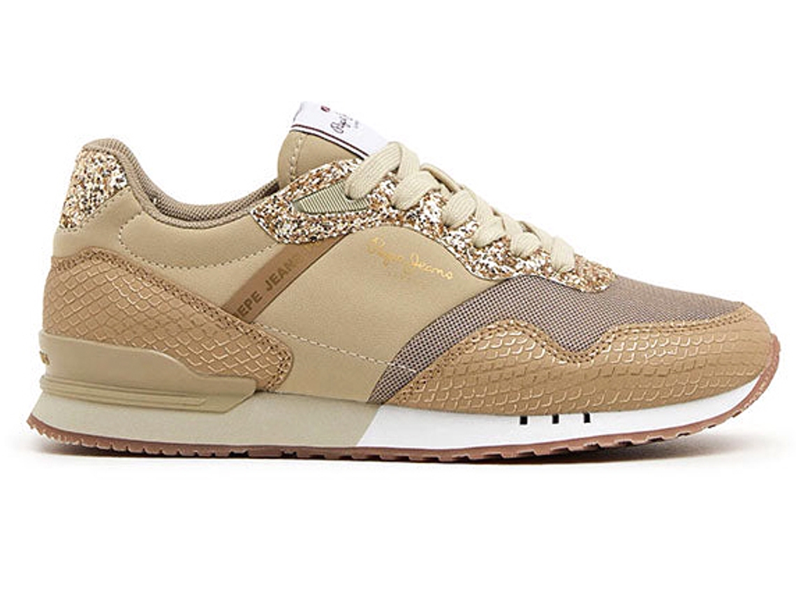 Sapatilhas PEPE JEANS para Mulher Bege (Tam: 40) | Worten.pt