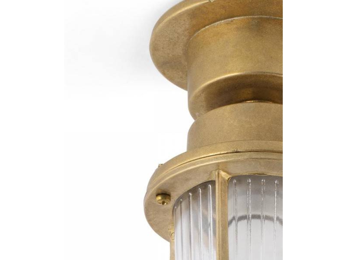 Plafon FARO BARCELONA Mauren (Amarelo - E27 - 15 W - Cristal) | Worten.pt