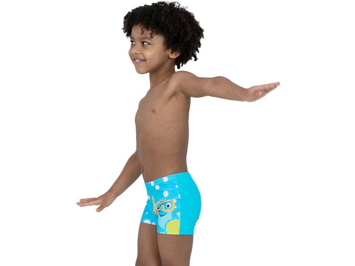 Calções para Homem SPEEDO Tommy Turtle Placement Azul para Natação (5 ...