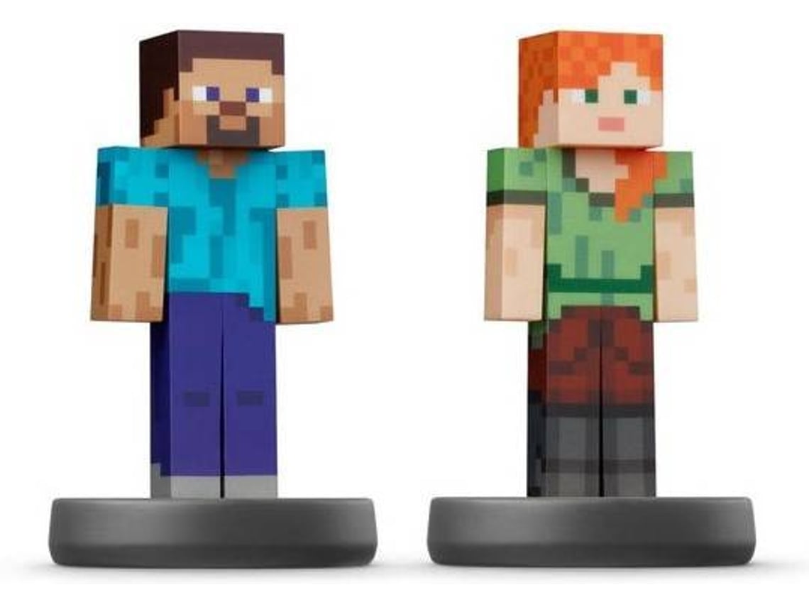 Figura AMIIBO Steve & Alex (Super Smash Bros Collection) | Worten.pt