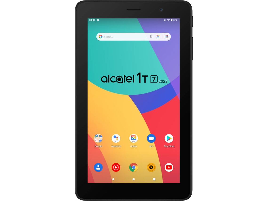 Tablet ALCATEL 1T 7 2022 (6'' - 32 GB - 1 GB RAM - Wi-Fi - Preto ...