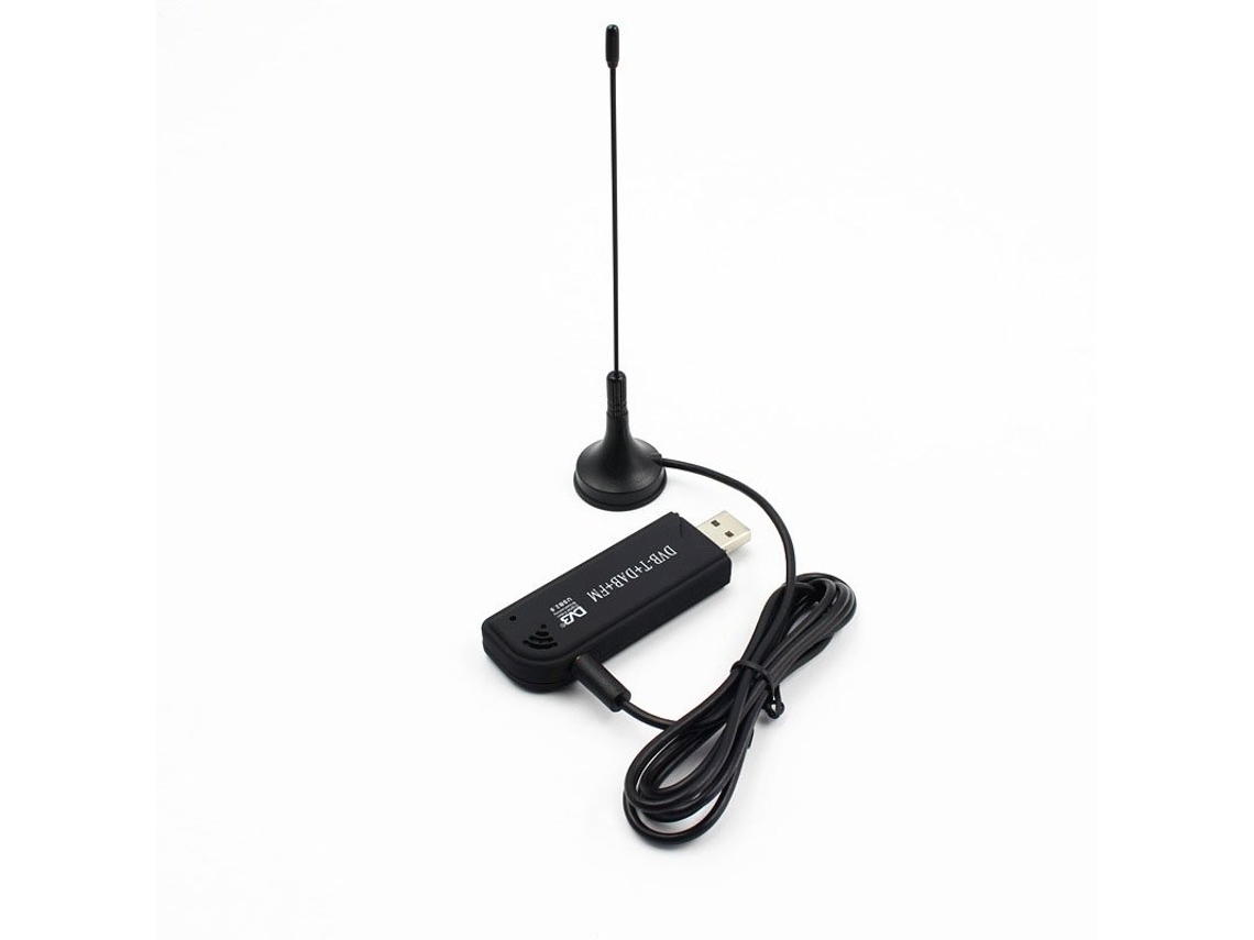 Usb 2.0 Fm Dab Dvb-T Rtl2832U R820T2 Rtl-Sdr Sdr Dongle Stick Sintonizador de Tv Digital Remoto ...