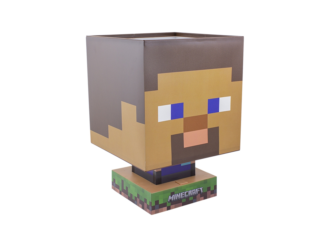 Candeeiro de Mesa PALADONE Minecraft: Steve Castanho | Worten.pt