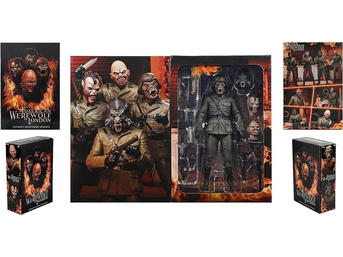 Figura NECA Ultimate Nightmare Demon An America Werewolf in London ...