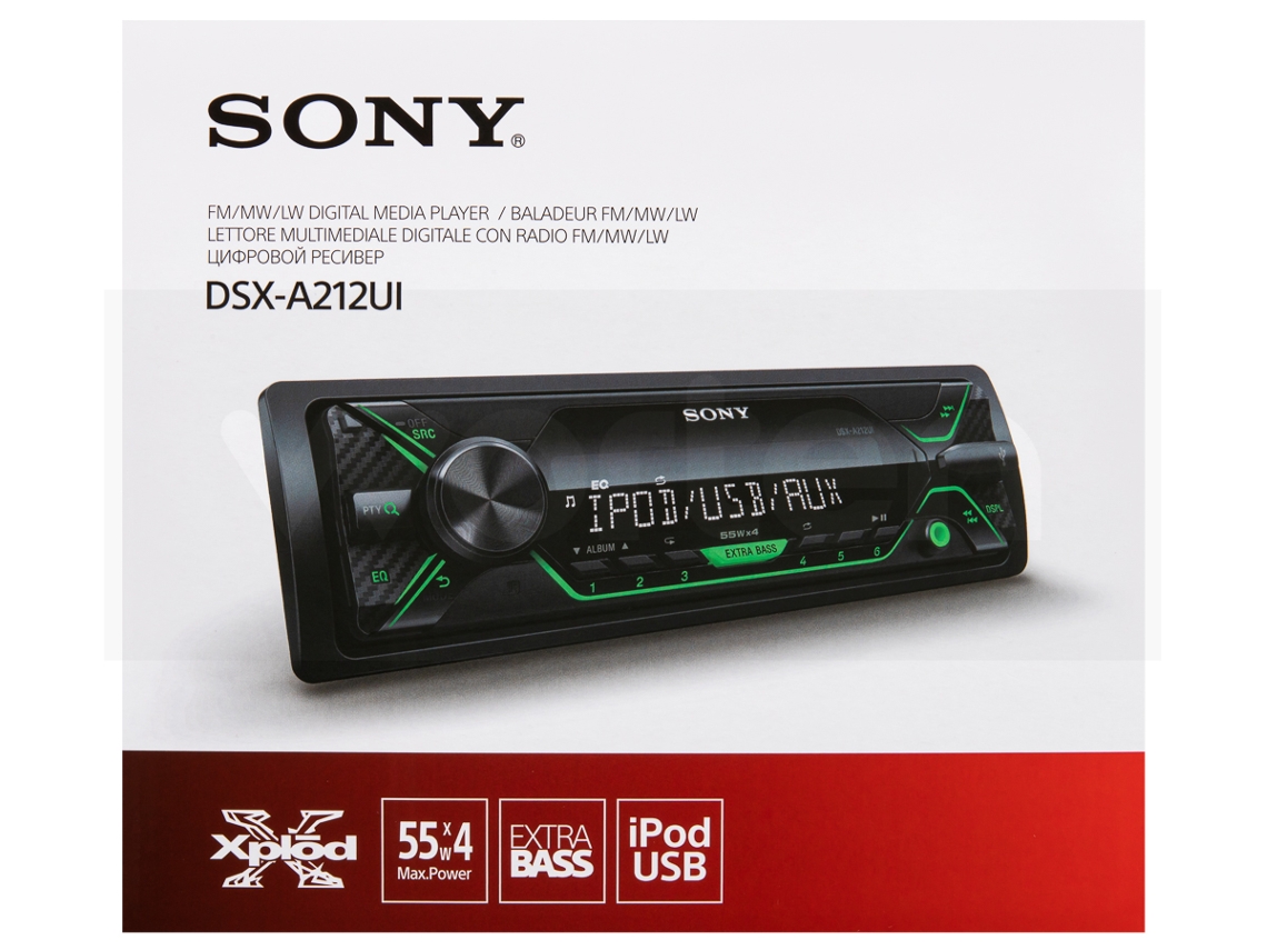 Autorrádio SONY DSX-A212UI | Worten.pt