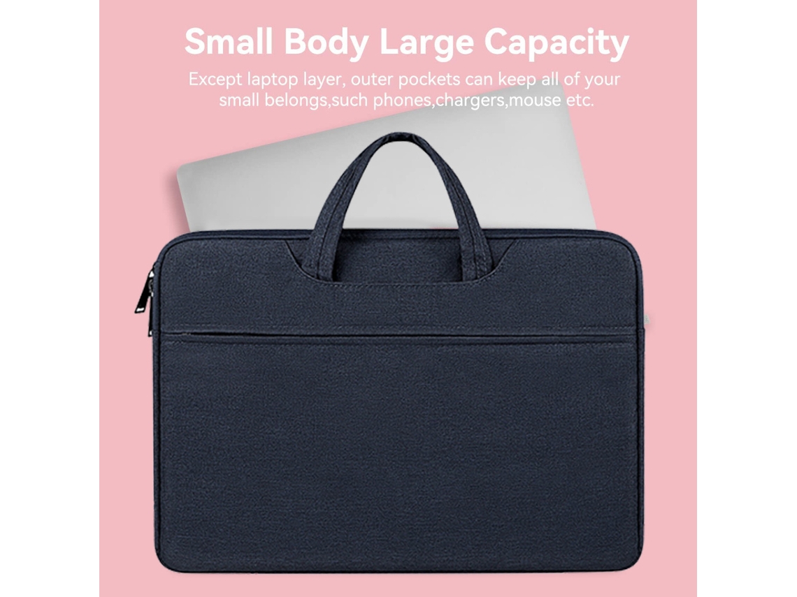Bolsa para Laptop 15 6 Polegadas Resistente À Água com Alça/Porta Pasta ...