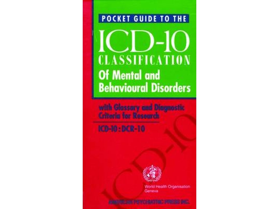 Livro pocket guide to the icd-10 classification of mental and ...