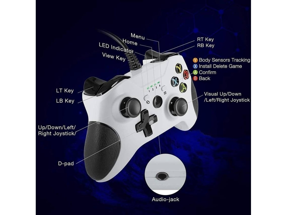 Comando Xbox One ENZONS Branco | Worten.pt