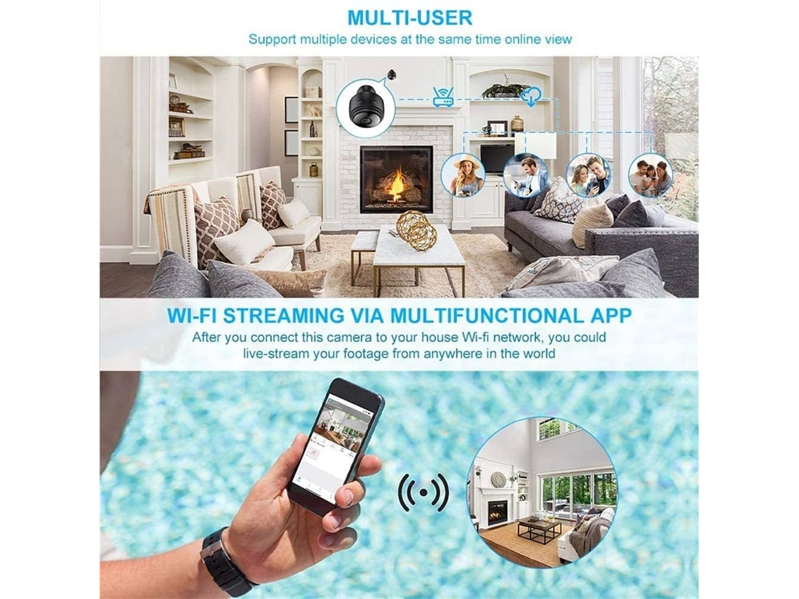 Câmara de Vigilância ENZON HD 1080P | Worten.pt