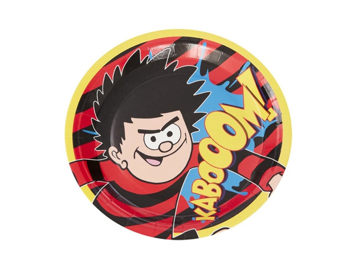 Pratos de Festa SMIFFY'S Pack De 8 Beano 23 Cm De Diâmetro | Worten.pt