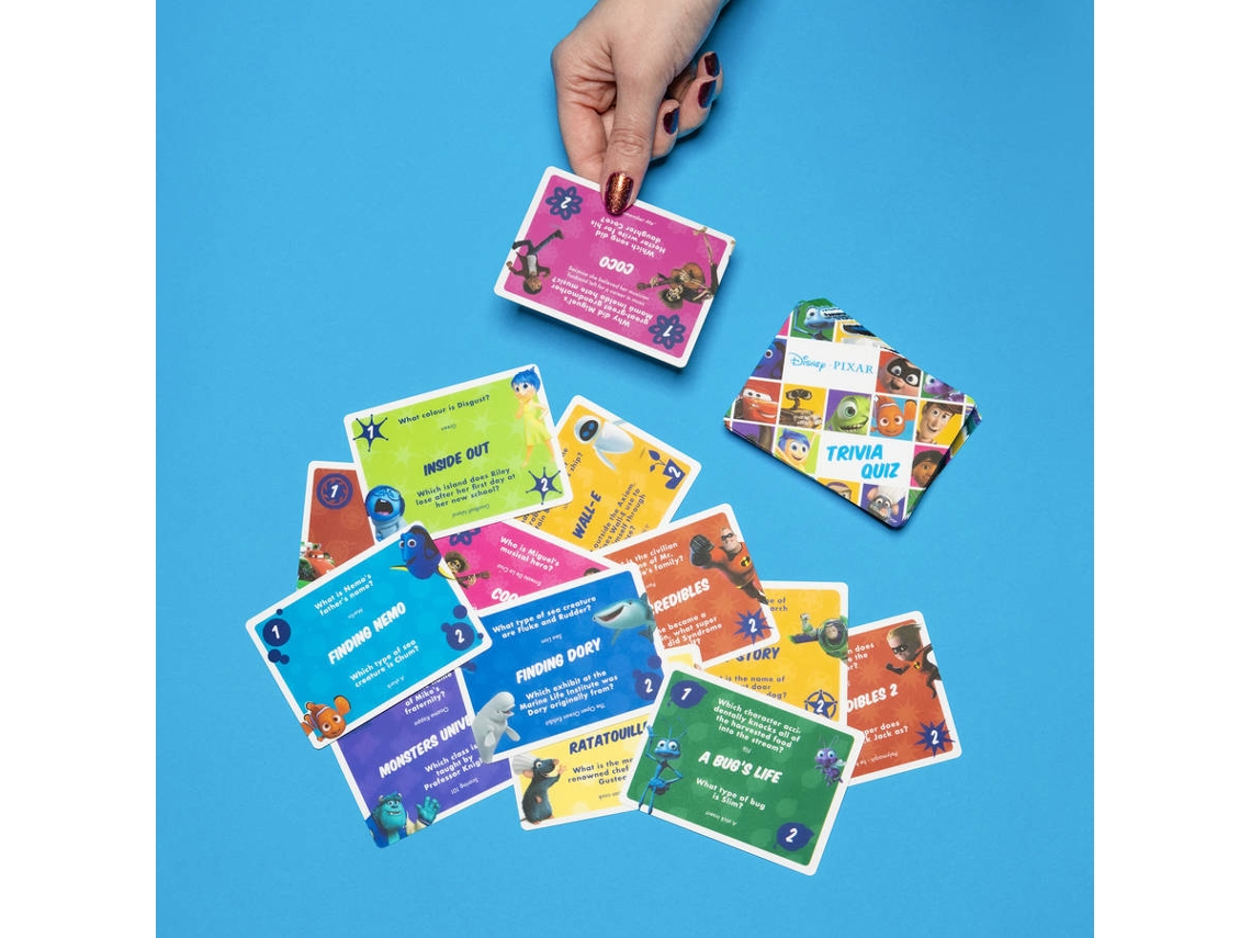 Jogo Tabuleiro/Cartas PIXAR Trivia Quiz | Worten.pt