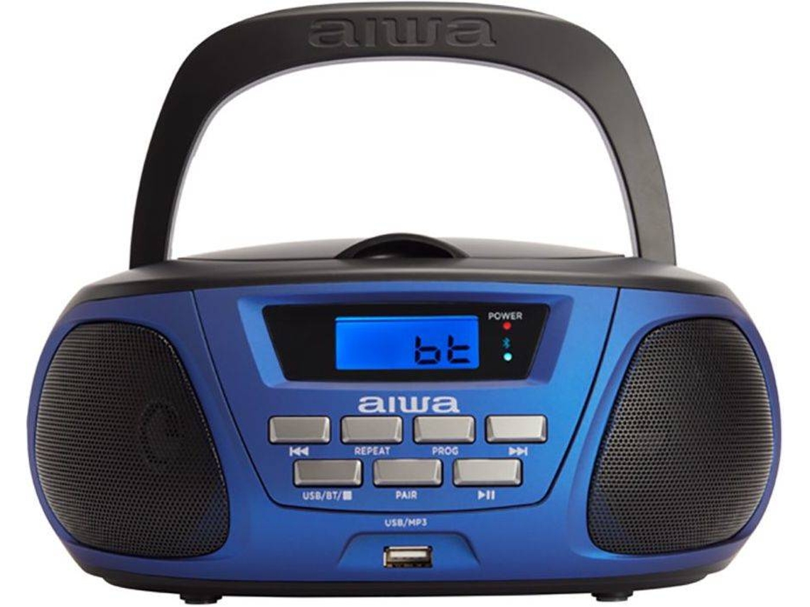 Rádio Boombox AIWA Bbtu-300Bl (Bluetooth) | Worten.pt Rádio Boombox AIWA Bbtu-300Bl (Bluetooth) | Worten.pt