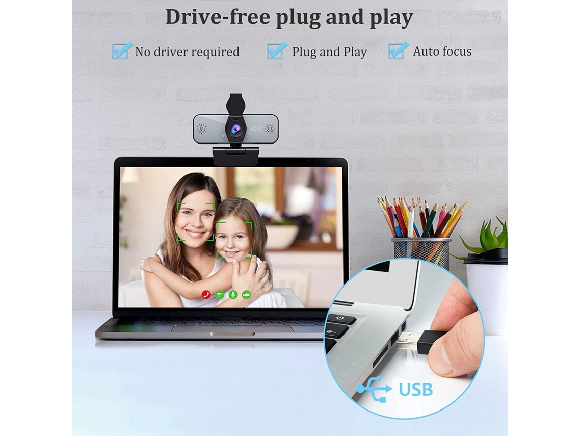 Webcam ENZON 4K | Worten.pt