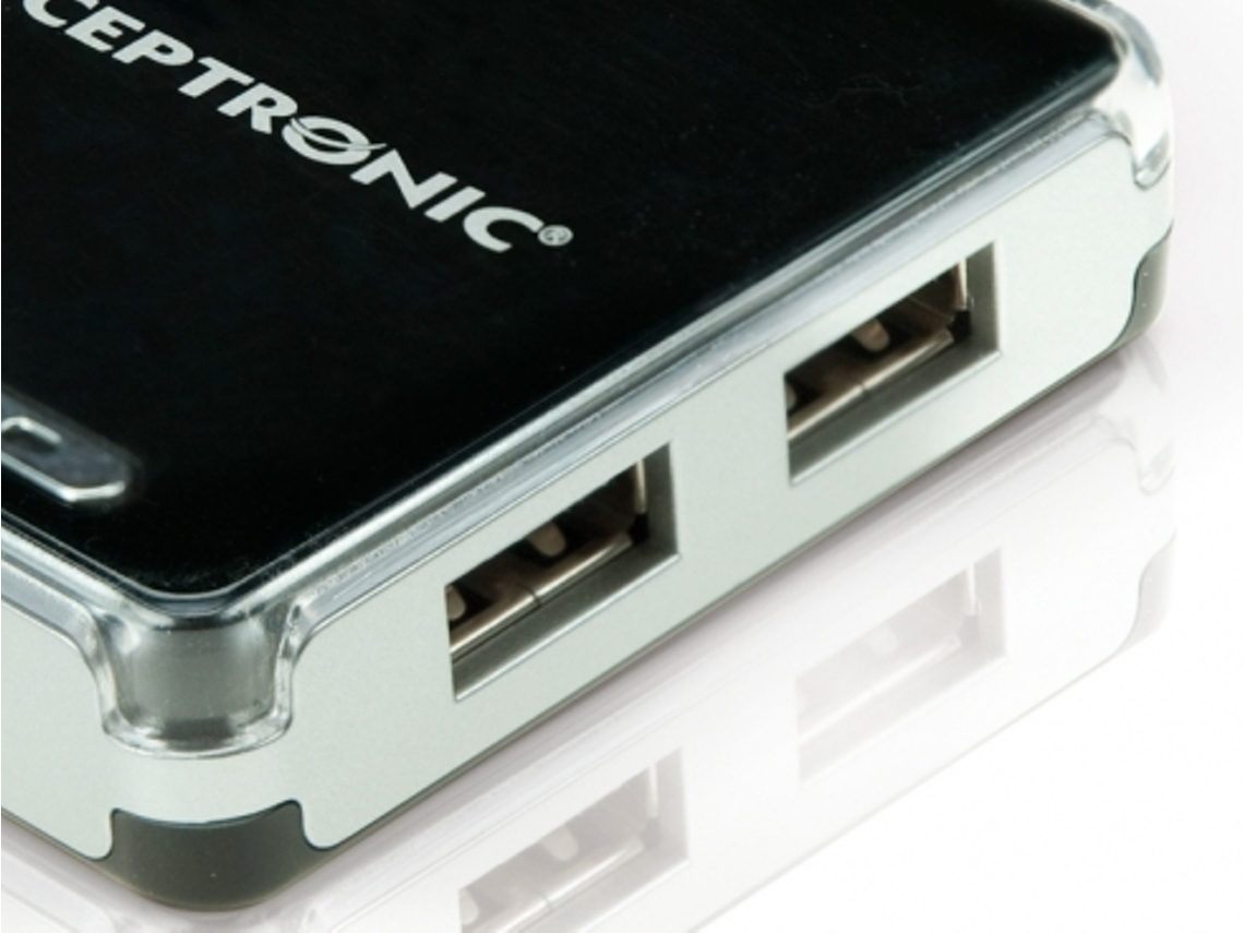 Hub CONCEPTRONIC 4 Portas USB 2.0 C4USB2 | Worten.pt