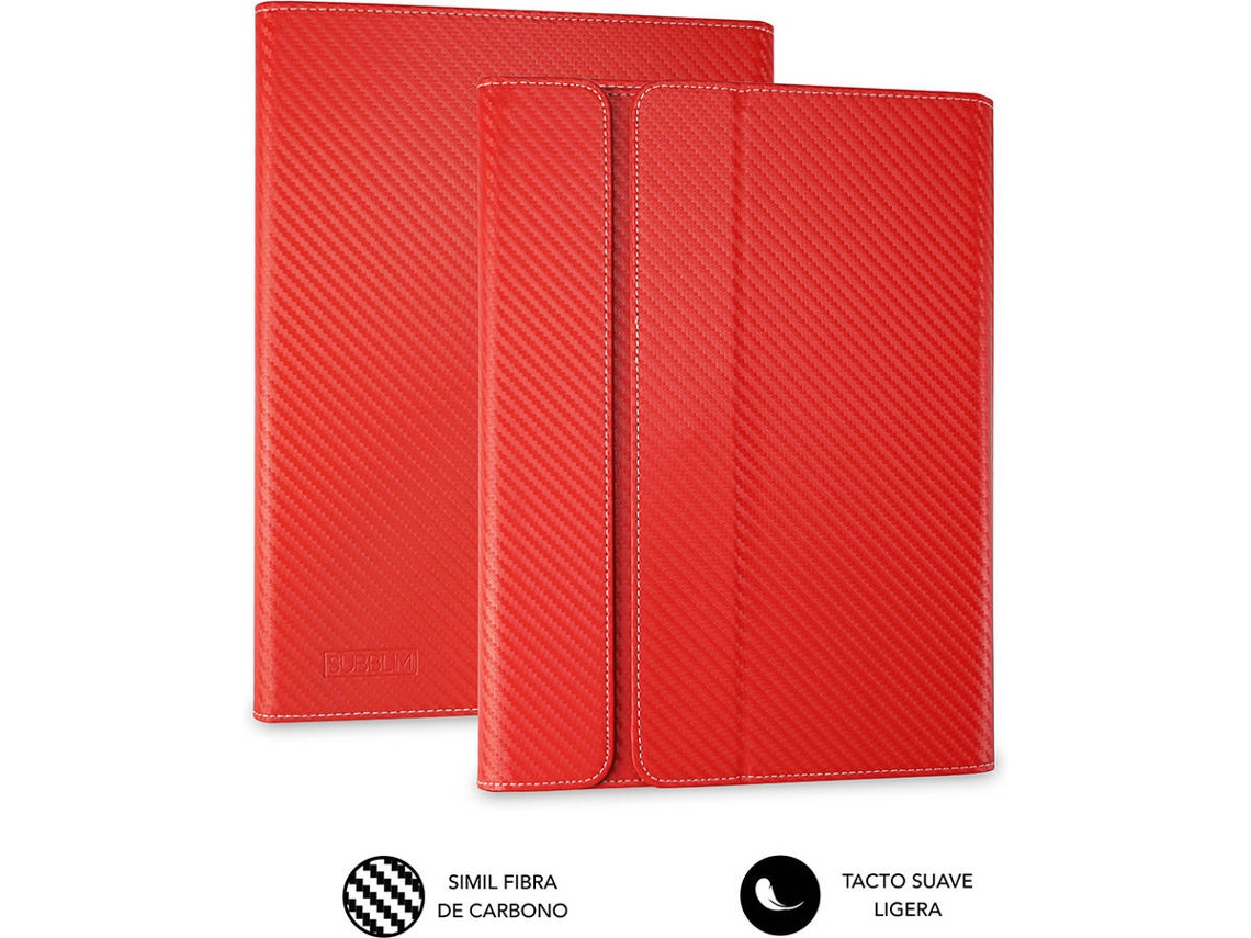 Capa Tablet Universal 10.1'' SUBBLIM Rotate 360 Vermelho | Worten.pt