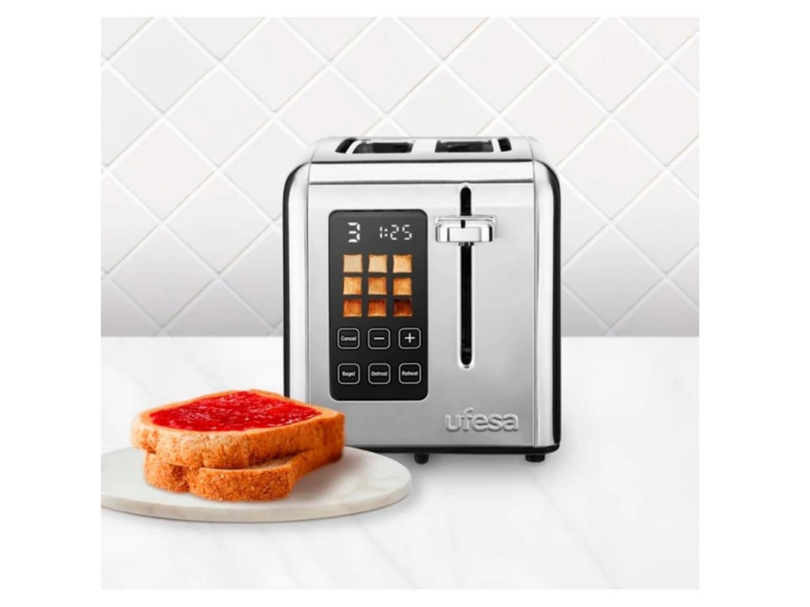Tostador UFESA Perfect Toaster Digital Inox | Worten.pt