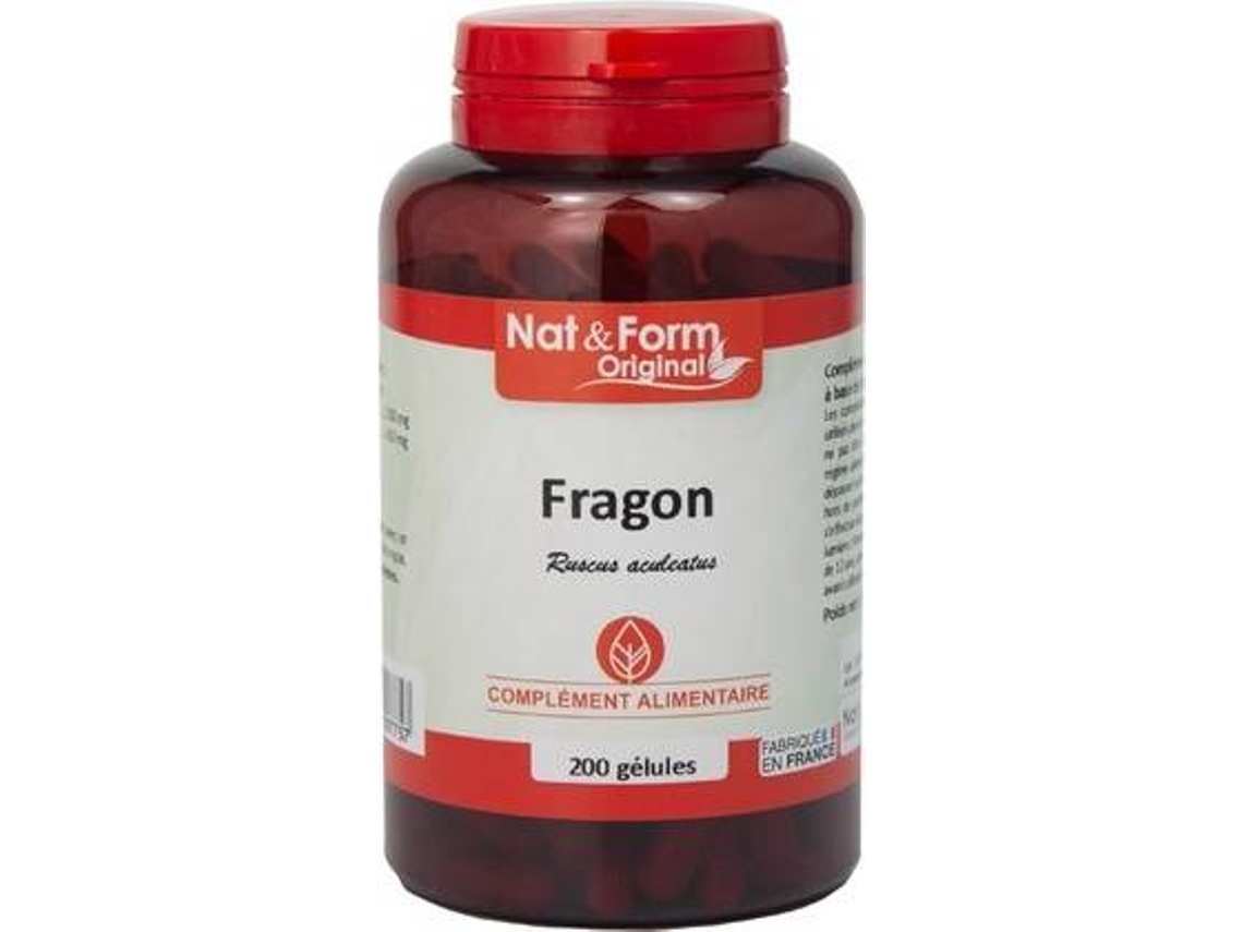 Suplemento Alimentar NAT & FORM Fragon (200 cápsulas) | Worten.pt