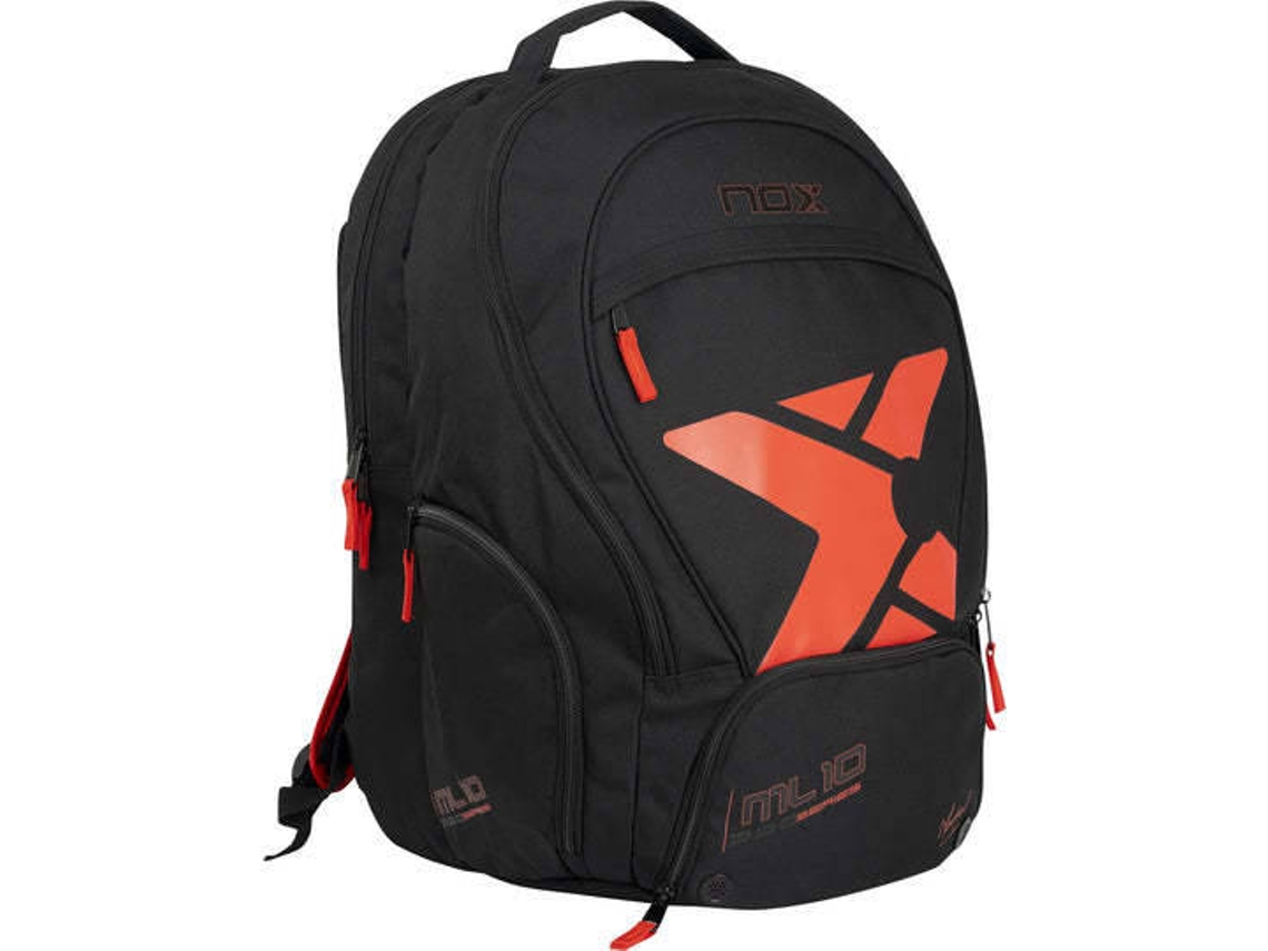 Mochila para Raquete NOX Ml10 Street Preto e Laranja | Worten.pt