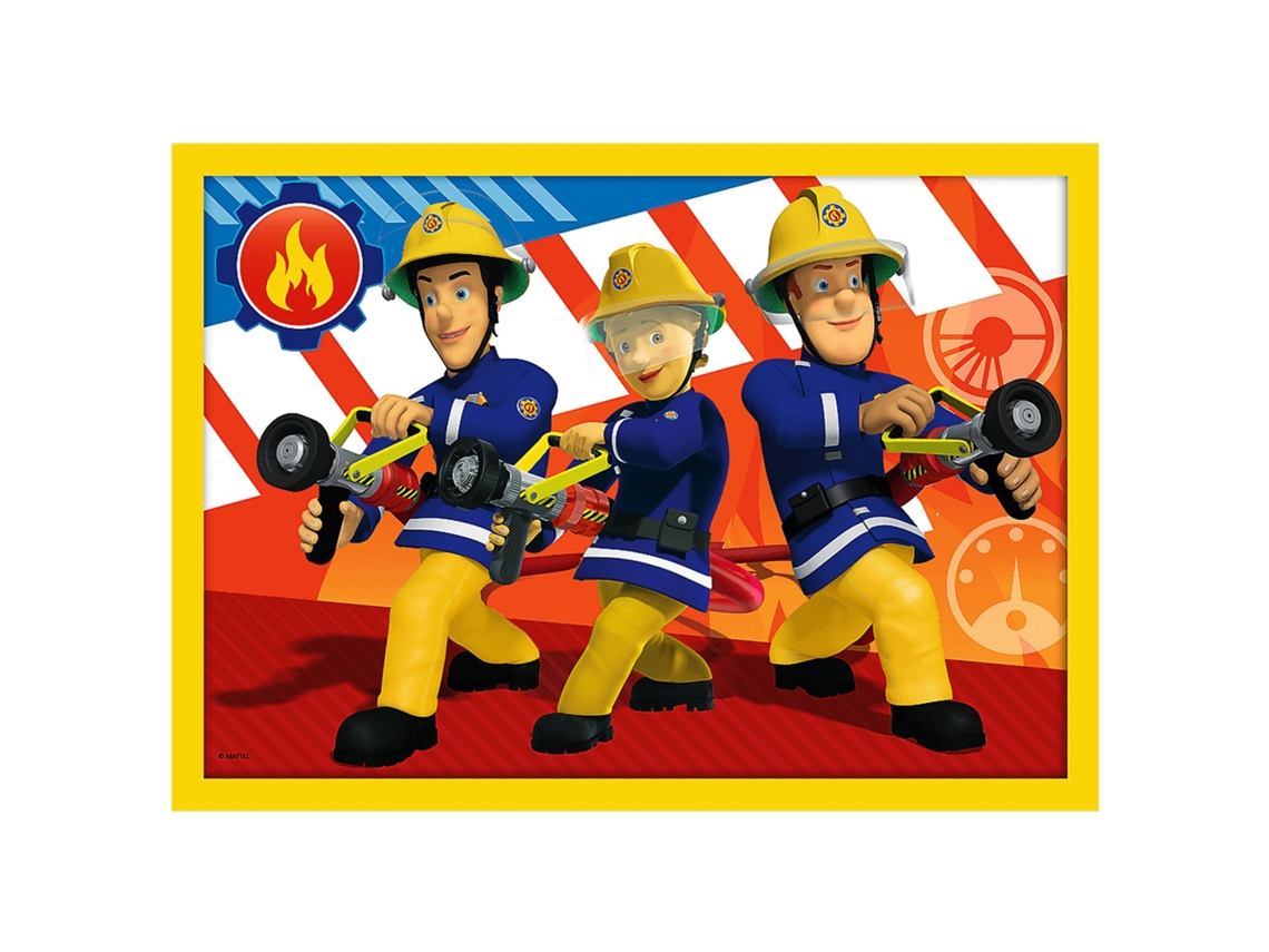 Puzzle 4 em 1- Bombeiro Sam | Worten.pt