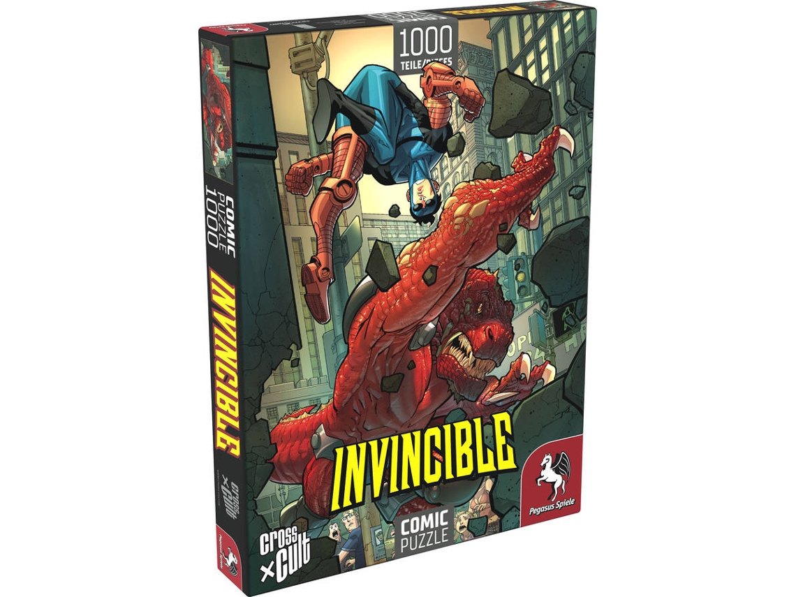 Puzzle PEGASUS SPIELE Invincible vs. Dinosaurus (Idade Mínima: 8 Anos ...