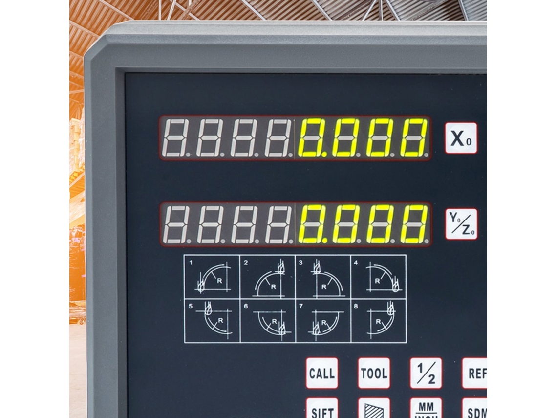 Vivor Linears Escala 2 Eixos Display Para Linhas De Moagem Dro Linear Em Escala Dro | Worten.pt