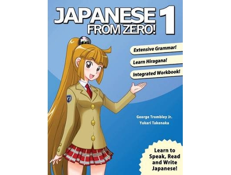 Livro japanese from zero! de george trombley,yukari takenaka (inglês ...