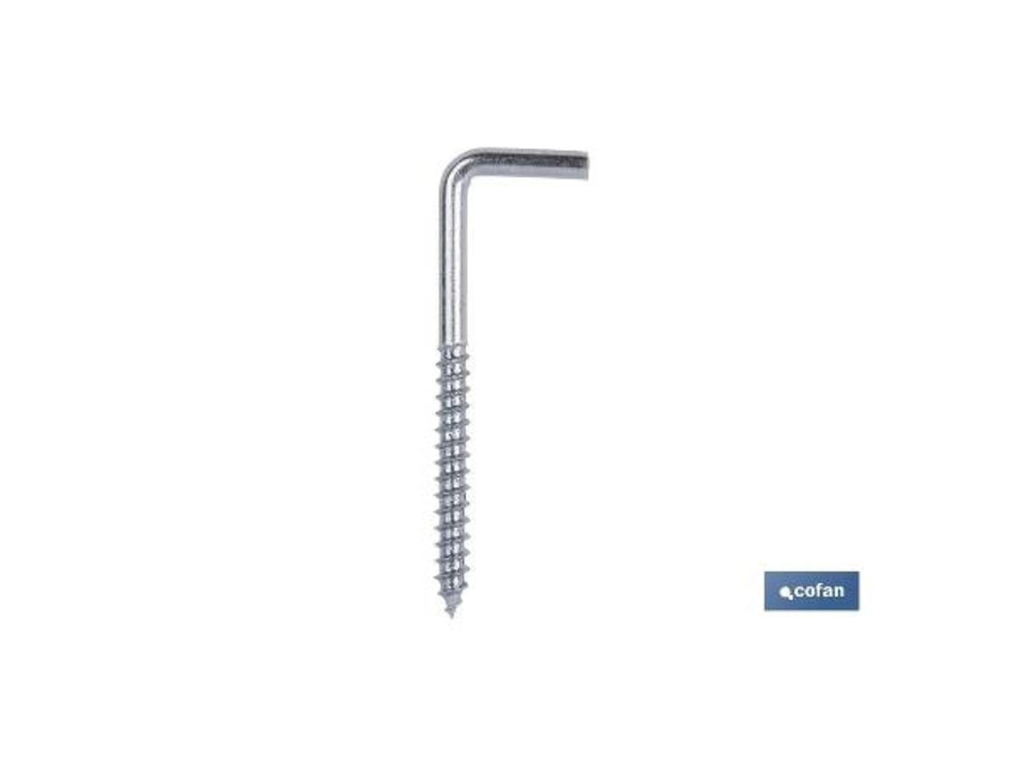 Alcayata cincado blanco 17x50 caja 600 unid. | Worten.pt