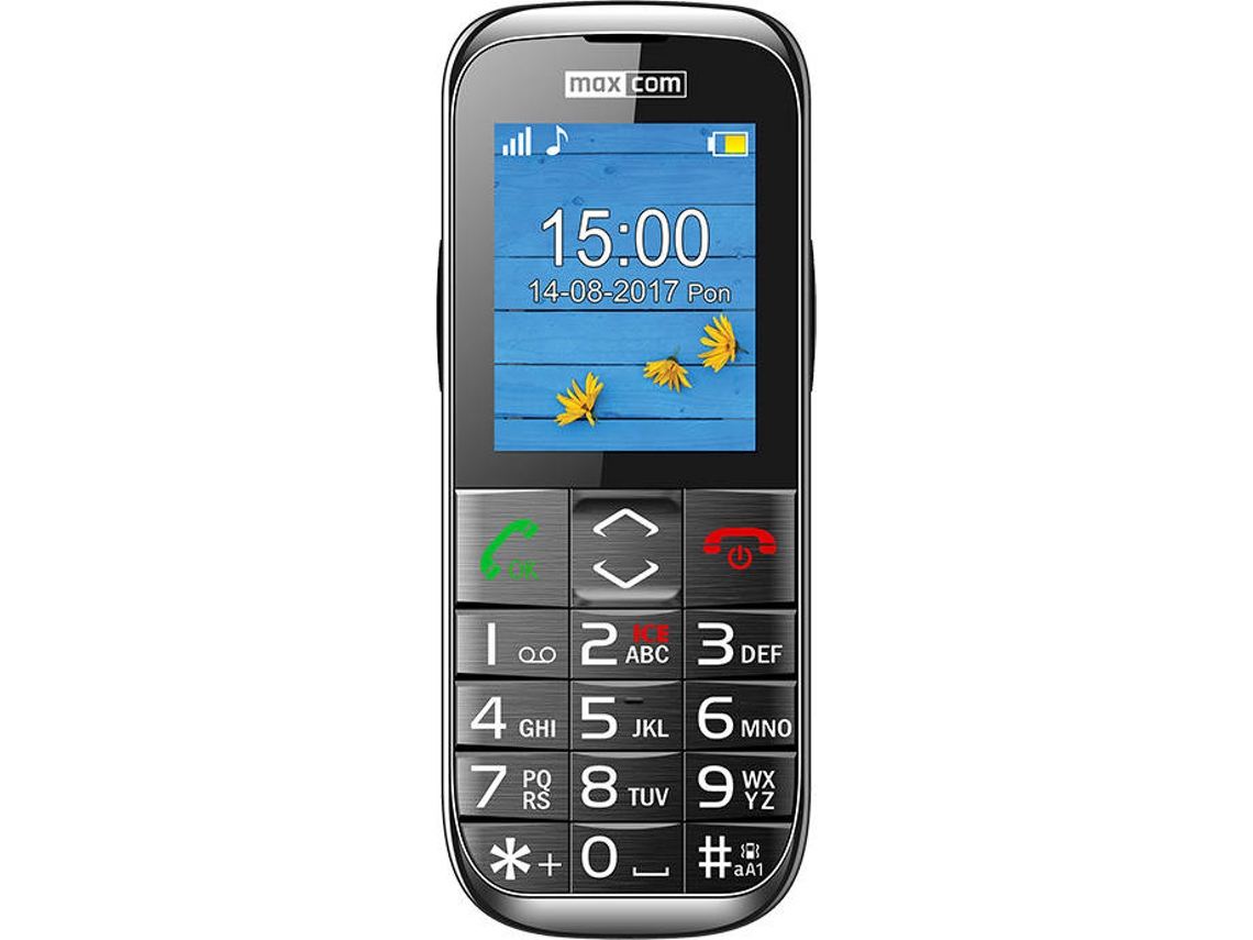 Telemóvel Sénior MAXCOM MM720 Preto | Worten.pt