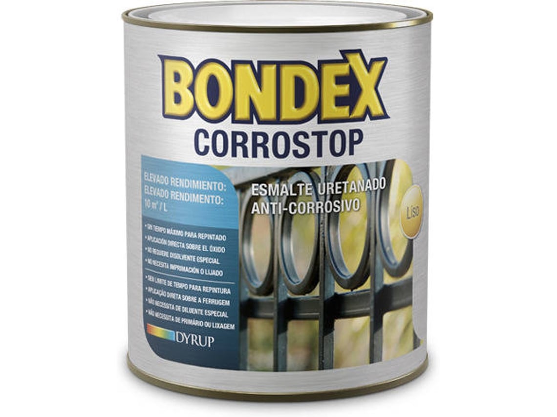 Esmalte Uretanado Anticorrosivo DYRUP Corrostop (Preto - 750 ml ...