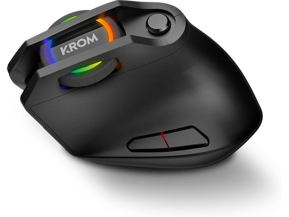 Rato Gaming KROM Kaox Vertical RGB (Outlet Grade A - 6400 dpi - Preto ...