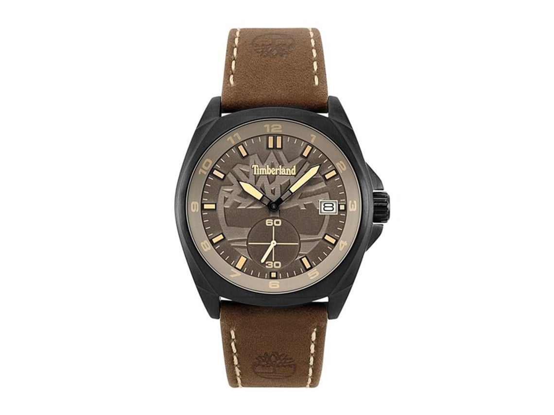 Relógio TIMBERLAND Homem (Pele - Castanho) | Worten.pt