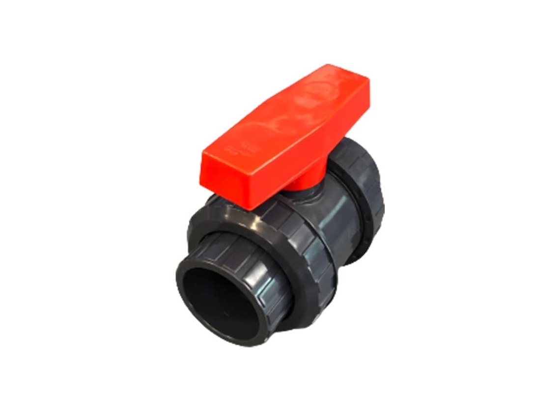 Válvula Esfera Roscada em Pvc Diâmetro Interno 50Mm. Torneira Roscada ...