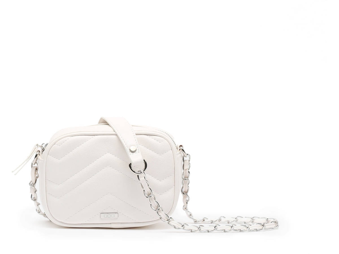 Mala de Ombro MISAKO Mulher (17 x 12 x 6 - Poliuretano - Branco) | Worten.pt