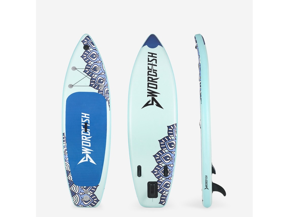Prancha insuflável SUP Stand Up Paddle infantil 260cm Mantra Junior ...