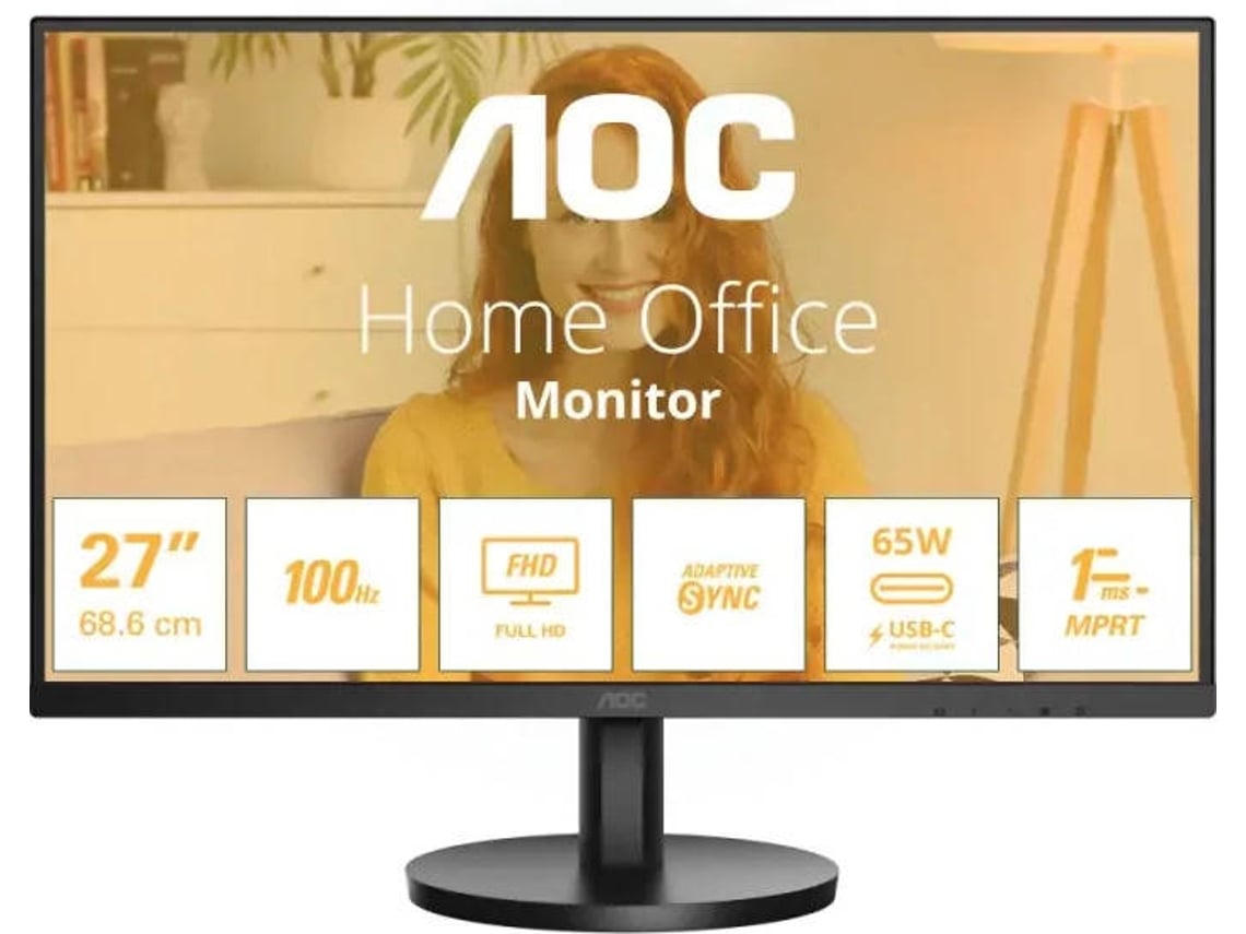 Monitor AOC 27B3CA2 (27'' - Full HD - Led IPS) | Worten.pt