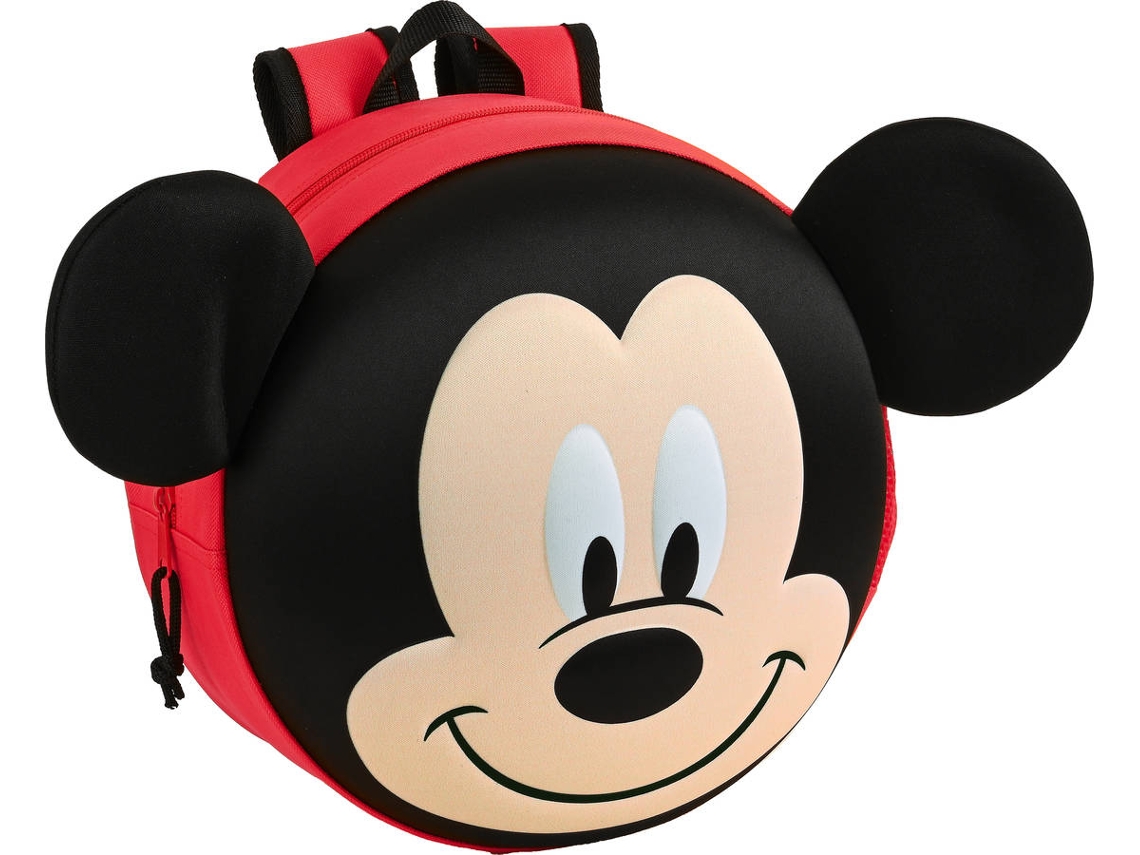 Mochila Redonda MICKEY MOUSE 3D (31 x 31 x 4 cm) | Worten.pt