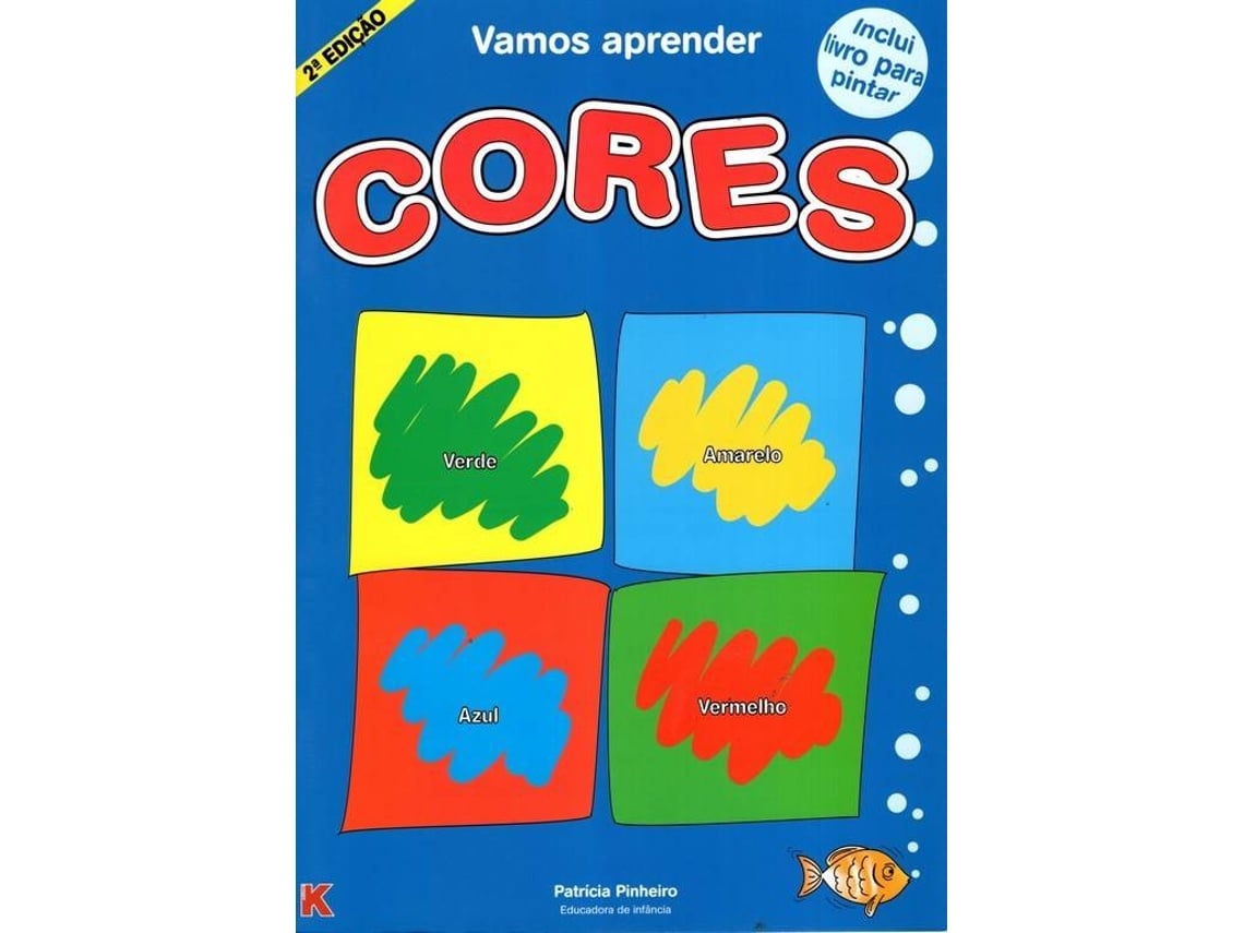 Livro Vamos Aprender-Cores (Português) | Worten.pt