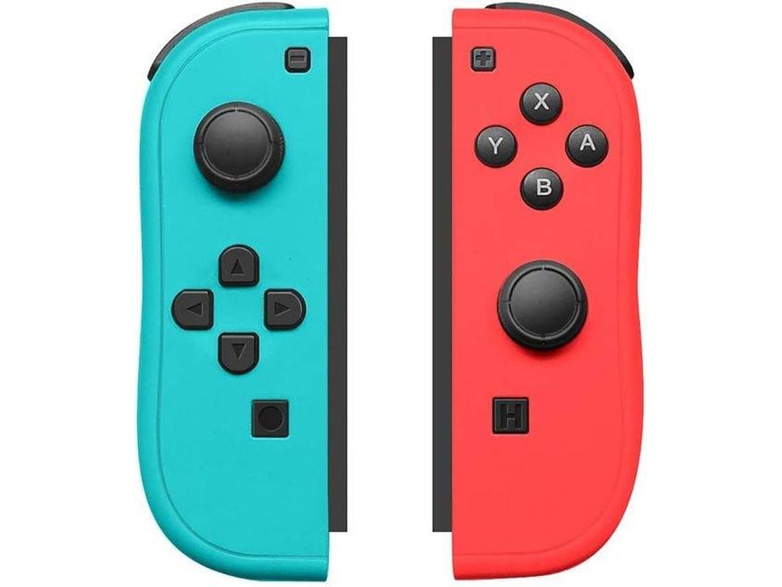 Comando Nintendo Switch Pro SLINK00417-1 Azul e Vermelho (Wireless ...