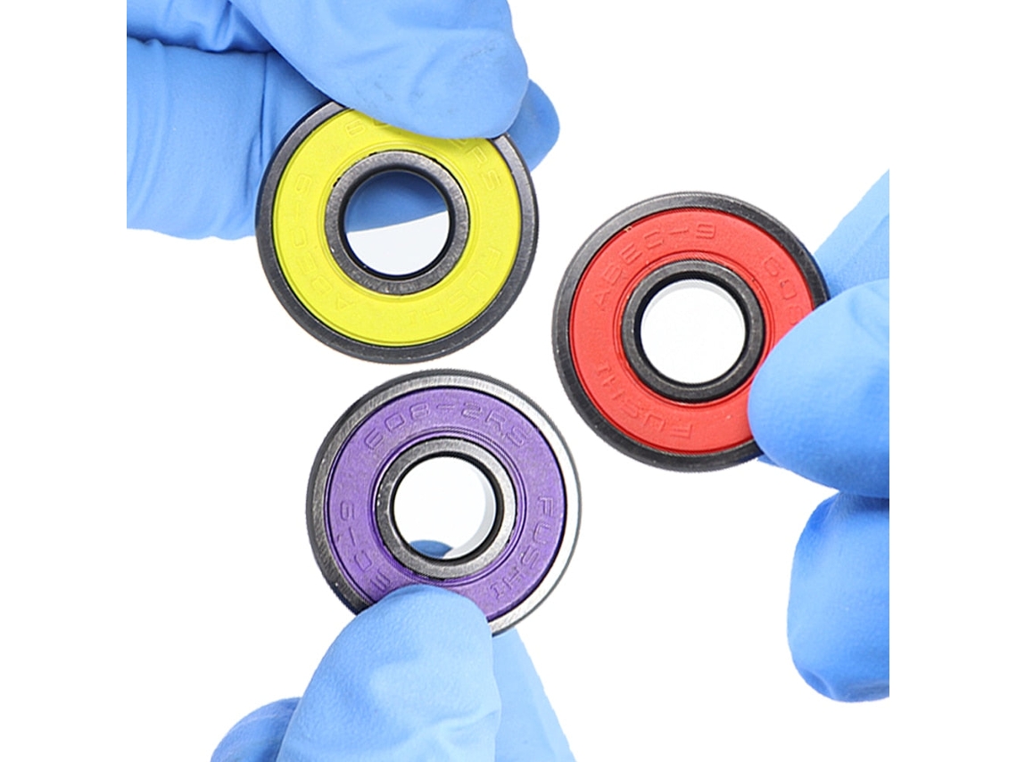 Rolamento Da Roda Do Patim em Linha 608Rs-Azul / 16Pcs SLOWMOOSE (Azul ...