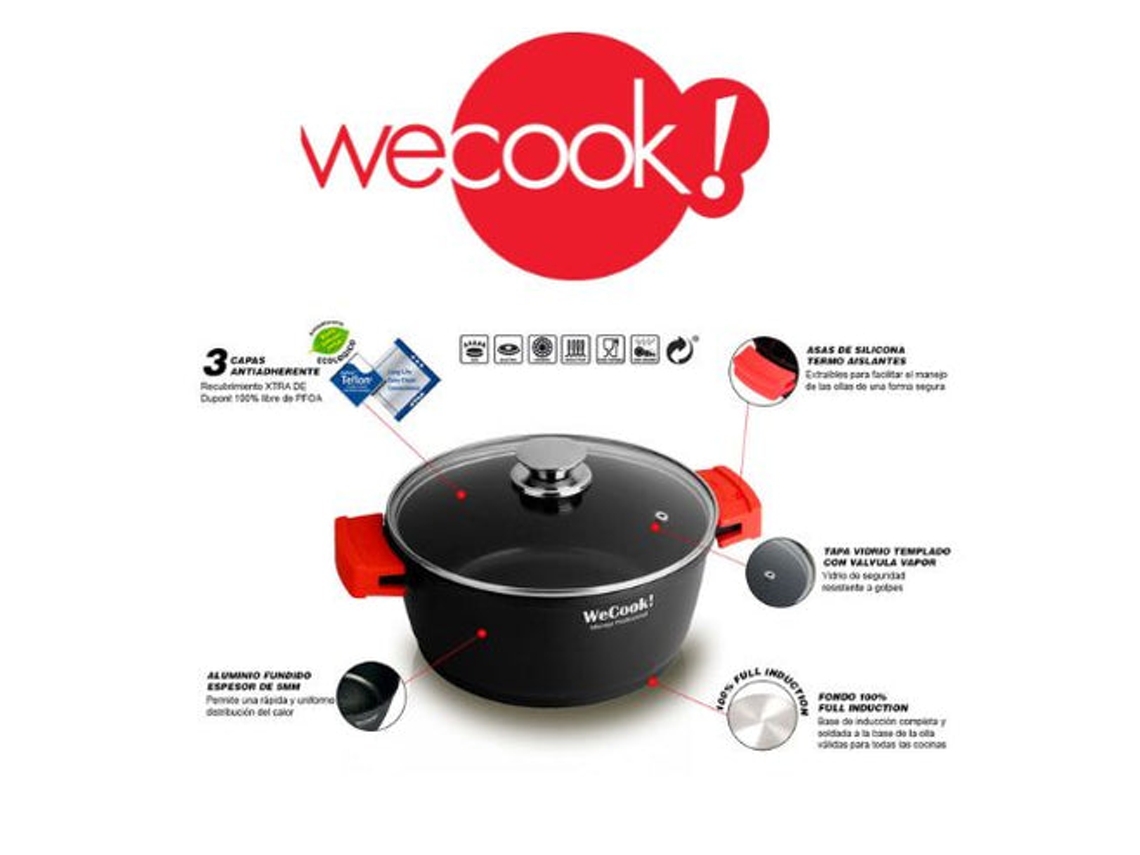 Panela WECOOK! (Alumínio - 4,5 x 29 x 55) | Worten.pt