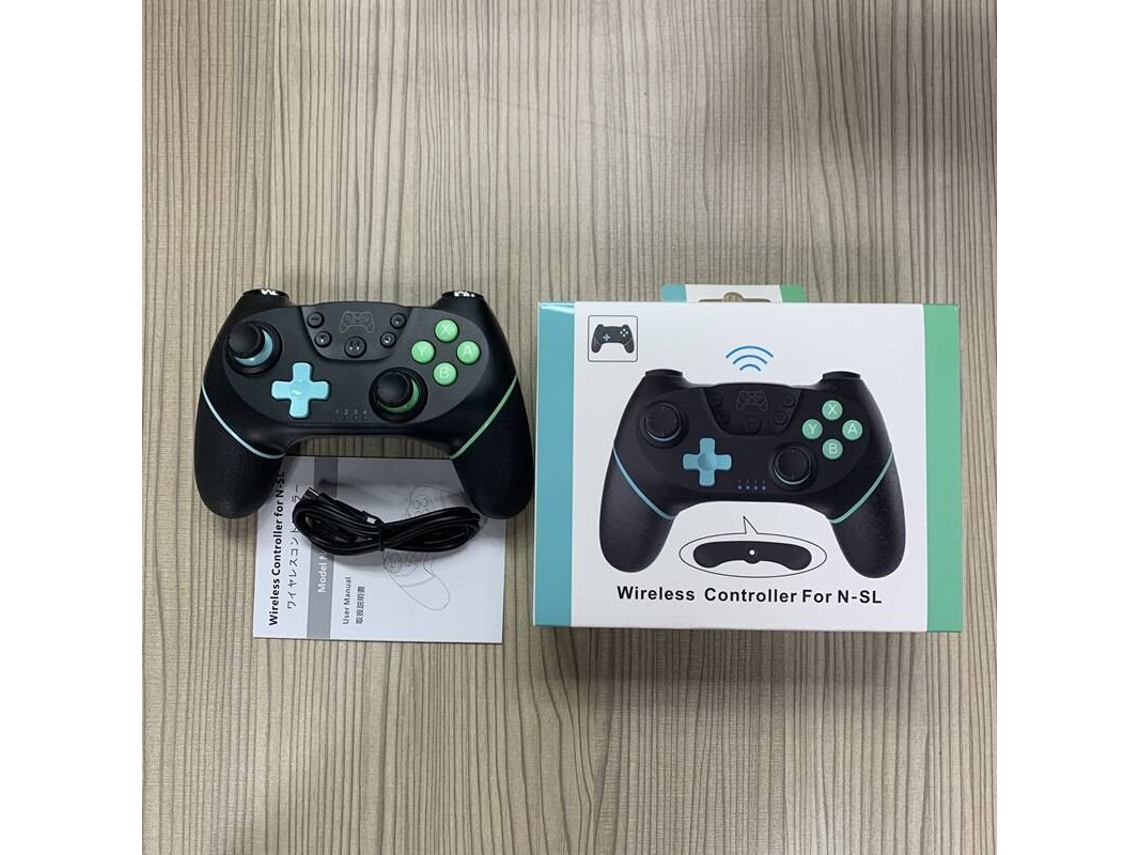 Comando Nintendo Switch Pro ALIN515-3 Azul e Vermelho (Wireless ...