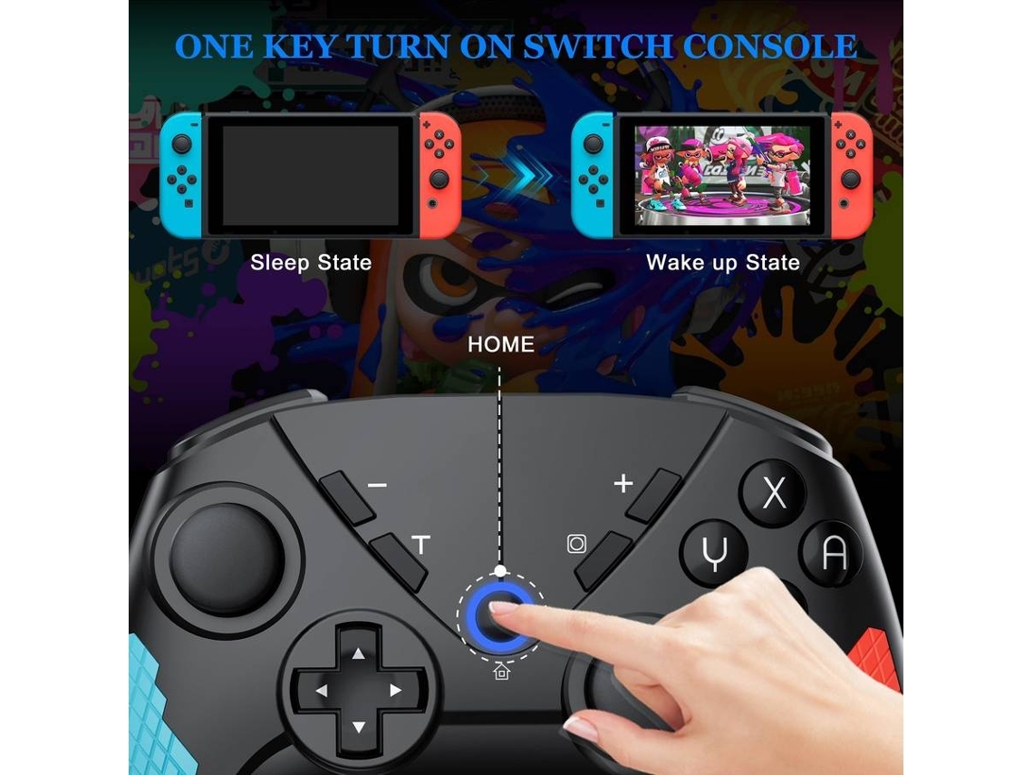 Comando Nintendo Switch Pro ENZONS Bluetooth | Worten.pt