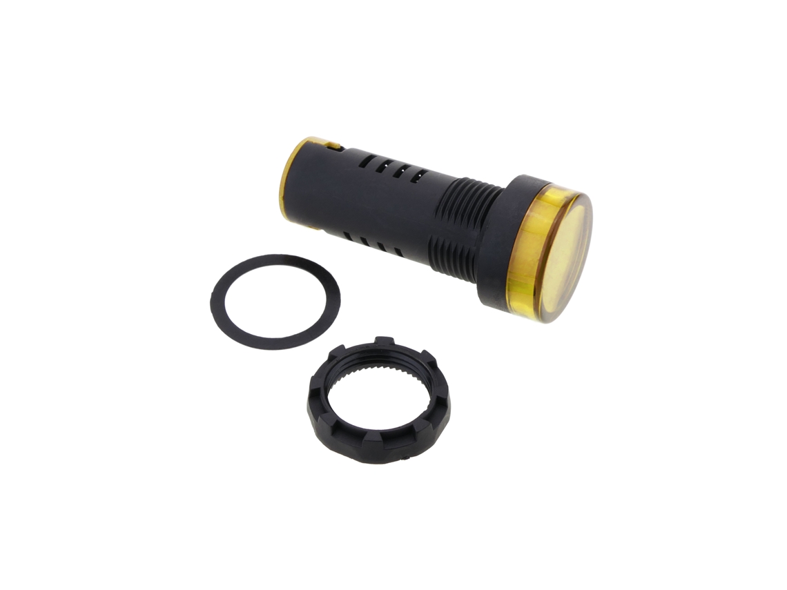 Luz Led Piloto Intermitente 22Mm 220 Vac para Painéis De Controle ...