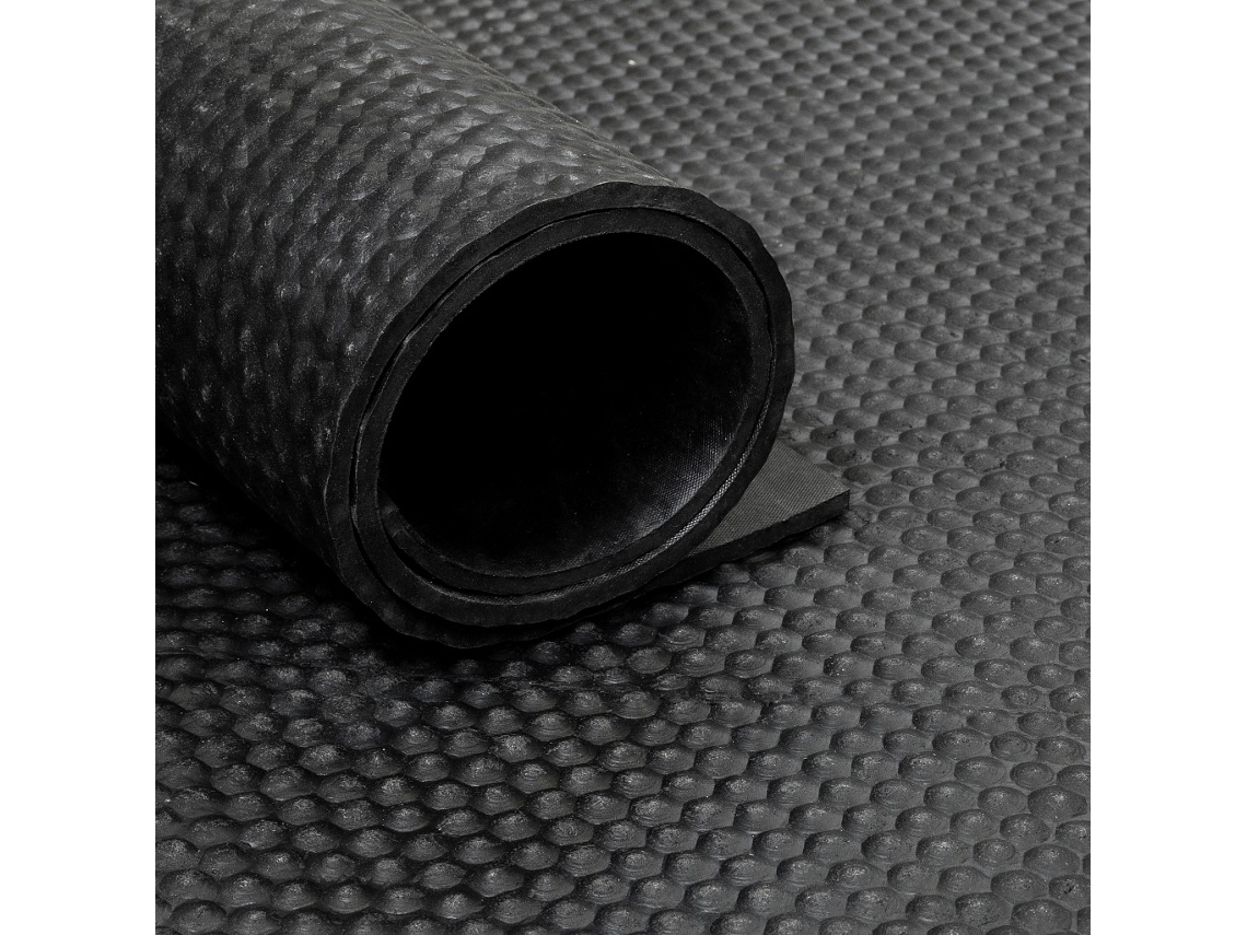 Tapete de borracha em rolo Hammerblow 8 mm - Largura 200 cm | Worten.pt